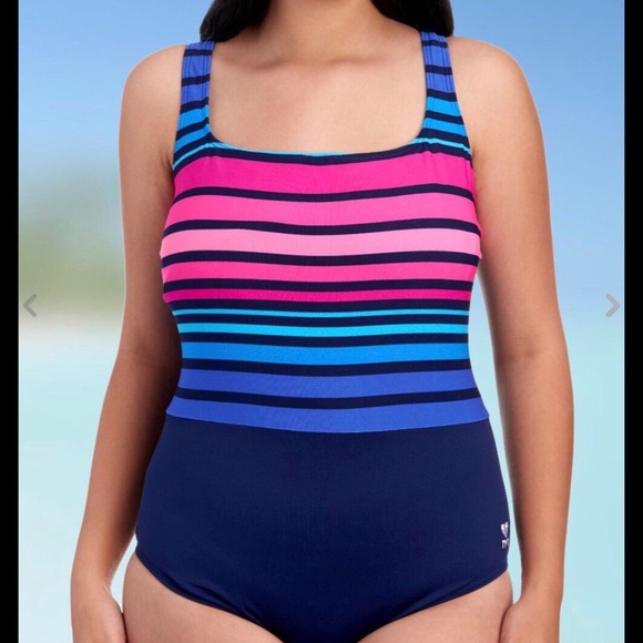 TYR | Swim | Plus Chlorine Proof Control Fit Piece Swimsuit | Poshmark